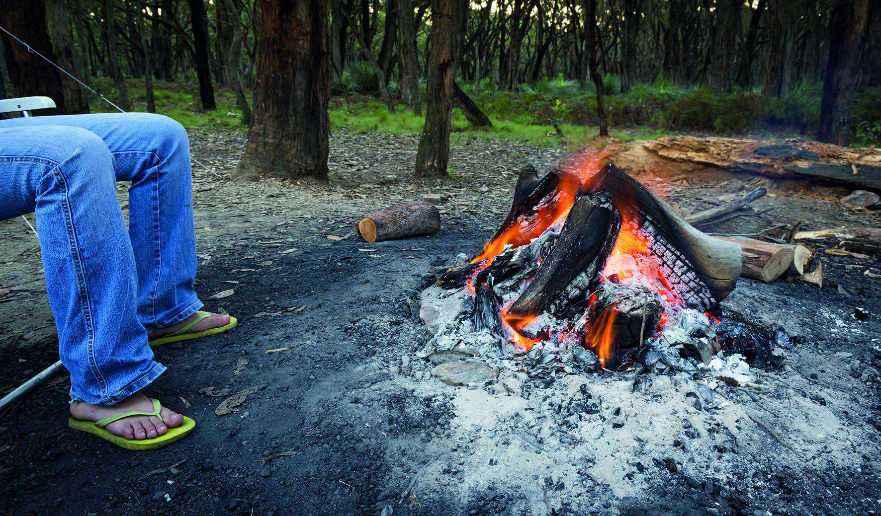 With summer almost here please be careful when lighting campfires.