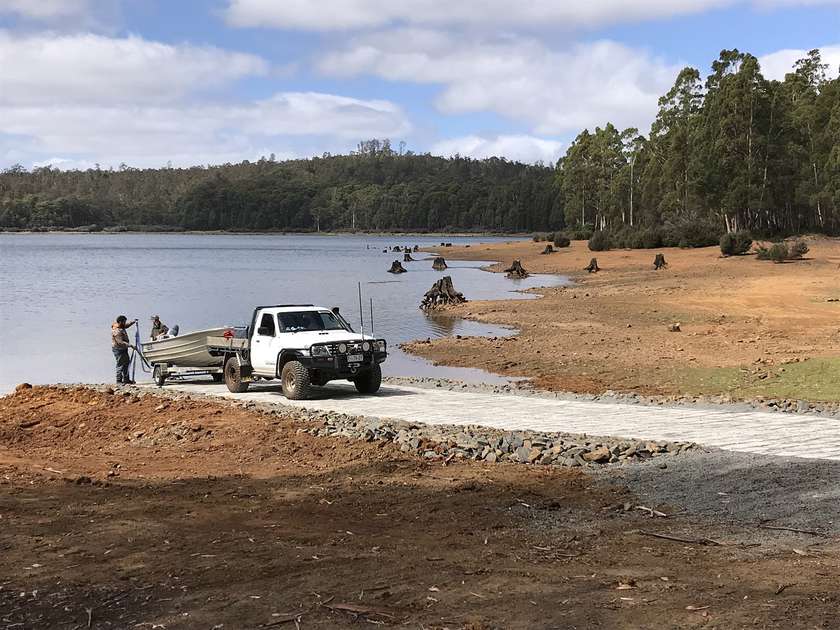 Tungatinah Lagoon boat ramp upgrade