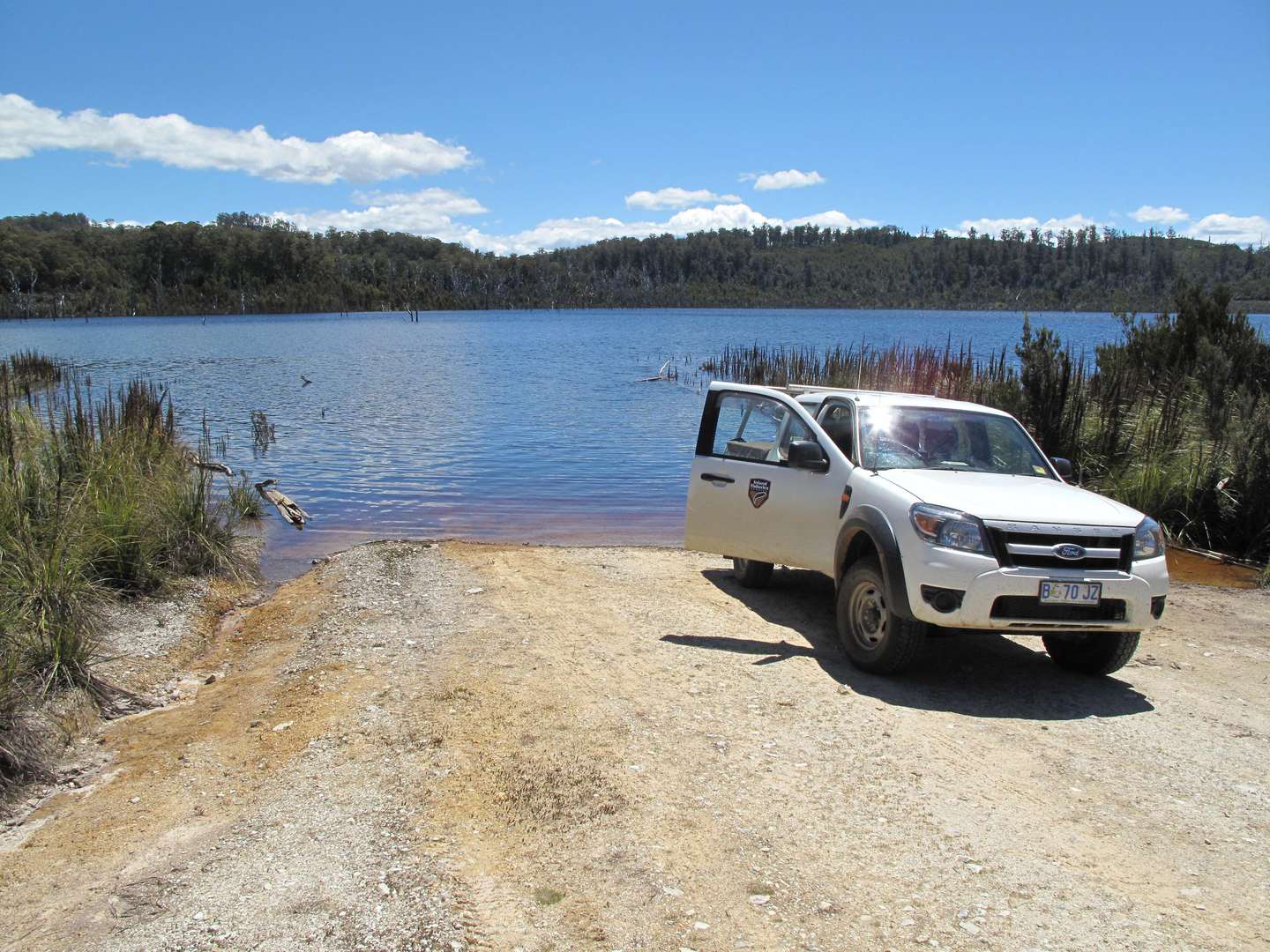 Lake Gordon Boat Launching Site Options