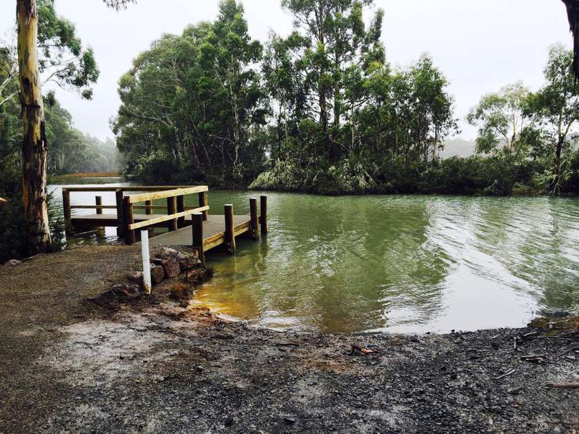 Stage one of Penstock Lagoon boat ramp upgrade complete