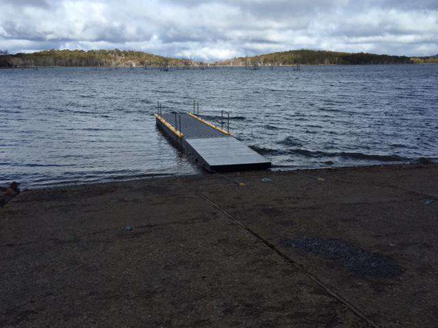 Pontoon installed at the Jonah Bay boat ramp