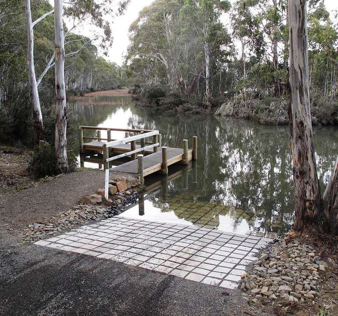 Penstock Lagoon boat ramp is complete
