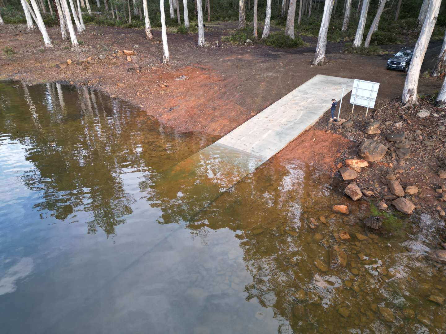 Lake Binney boat ramp upgrade