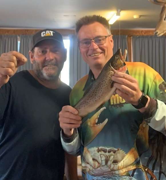 Good vibe catches $2 000 tagged trout