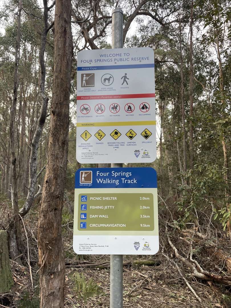 Four Springs Lake walking track open