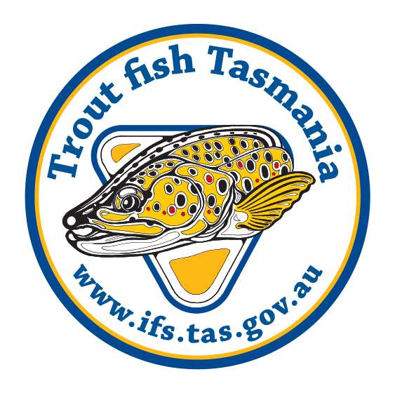 Get the latest Trout fish Tasmania sticker at Trout Weekend