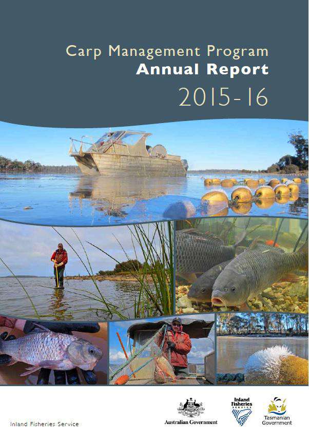Carp Management Program Annual Report 2015 -16